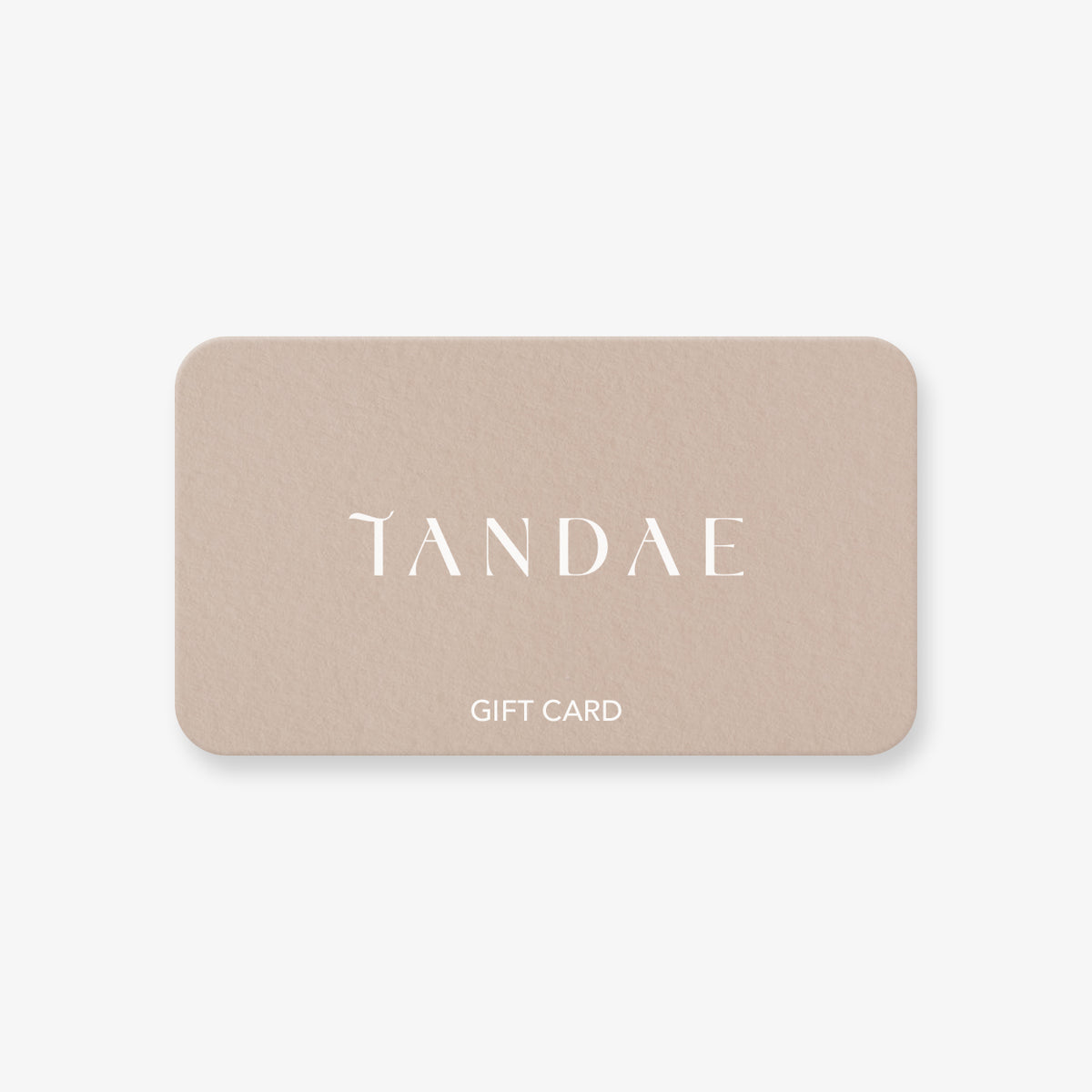 Tandae Digital Gift Card
